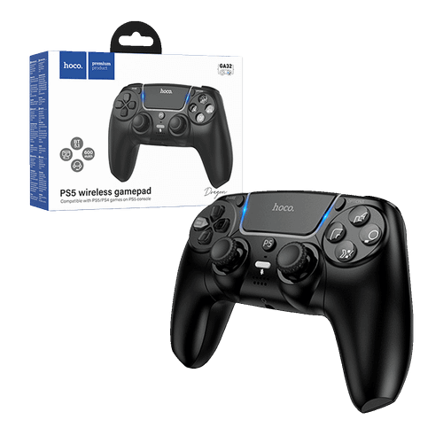 Hoco GA32 Dragon bežični gamepad za PS5, 600 mAh, crni