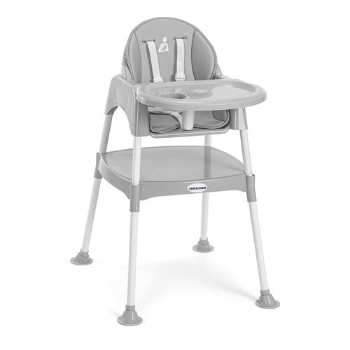 Hanah Home stolica za bebe 3in1, siva
