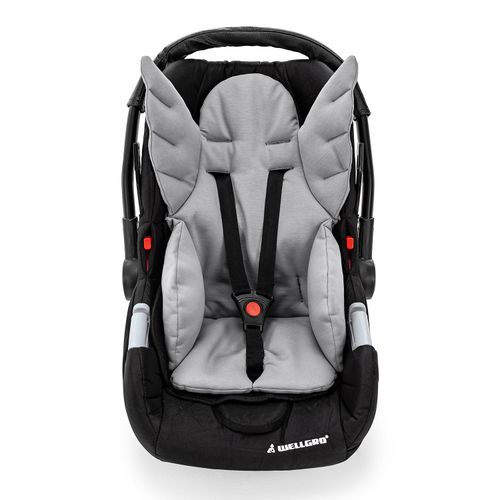 Hanah Home podloga za bebe Angel Wings, siva