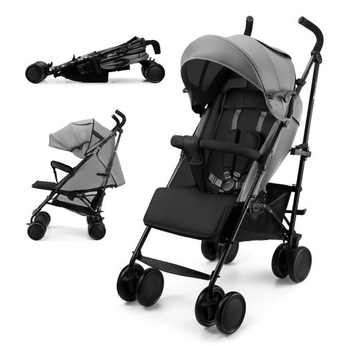 Kinderkraft kišobran kolica Siesta 2, siva, 7,9 kg