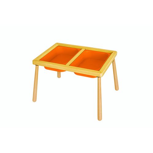 Hanah Home dečji sto Table, 53 cm, narandžasti