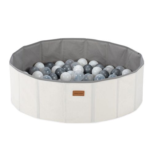 Hanah Home sklopivi bazen sa 150 loptica, 80 cm, ekru