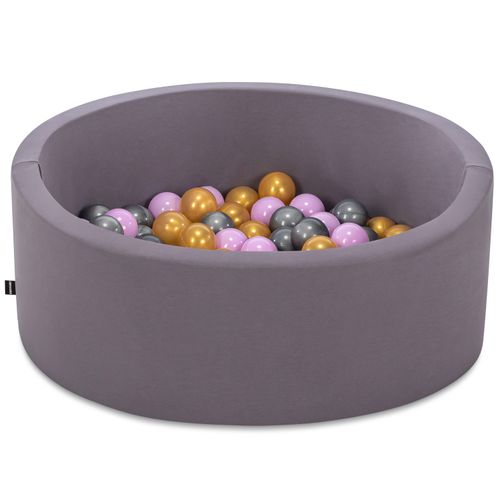 Hanah Home bazen sa lopticama Bubble Pops v8, sivi