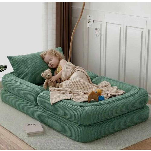 Atelier Del Sofa Exclusive 190 dečiji ležaj od sunđera 90 × 45 × 190 cm, mint zelena