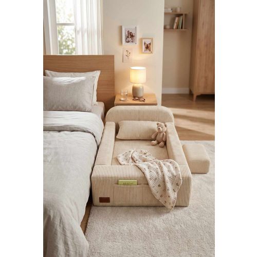 Atelier Del Sofa Luvia dečiji ležaj od sunđera 118 × 30 × 178 cm, krem