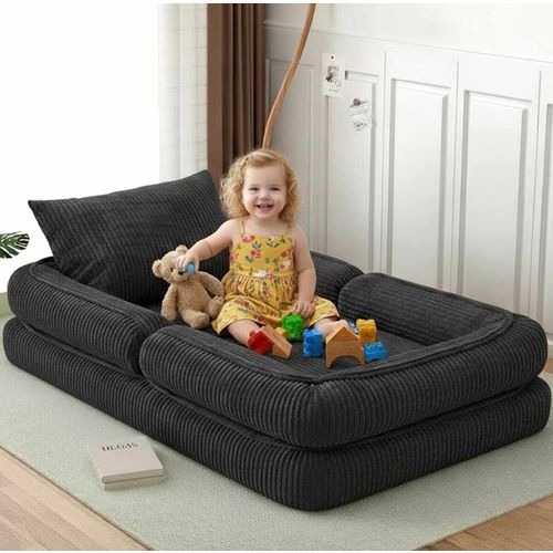 Atelier Del Sofa Exclusive 150 dečiji ležaj od sunđera 90 × 45 × 150 cm, dimljeno staklo