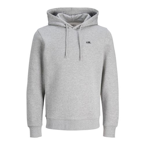 JJ Rebel by Jack & Jones duks sa kapuljačom Logo za muškarce, sivi, M