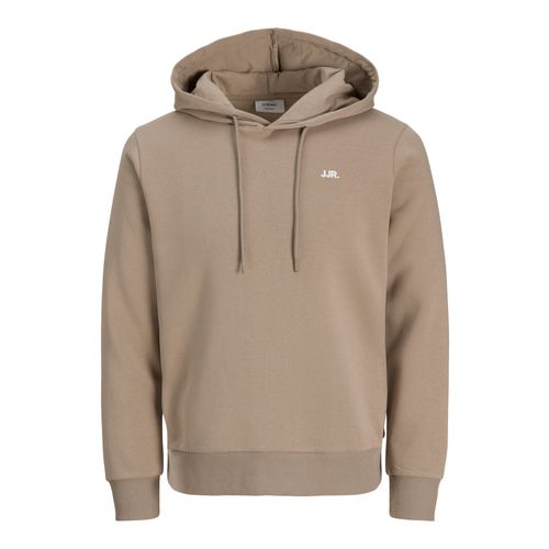 JJ Rebel by Jack & Jones duks sa kapuljačom Logo za muškarce, bež, XXL