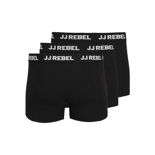 JJ Rebel by Jack & Jones bokserice 3 pak za muškarce, crne, S