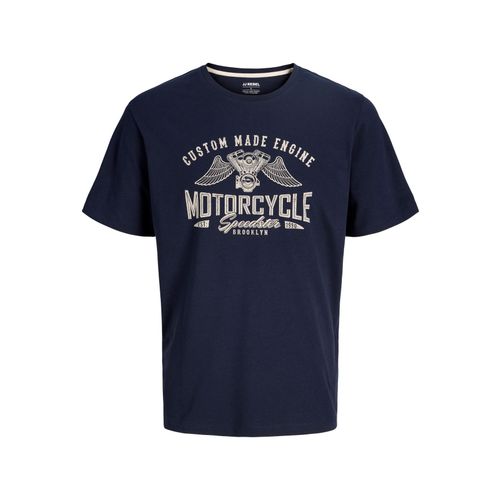 JJ Rebel by Jack & Jones majica Matheo za muškarce, teget, M