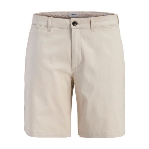 JJ Rebel by Jack & Jones chino šorc Sharp za muškarce, krem, XXL