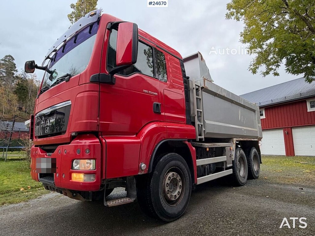 MAN TGS 33.540 6x4 Tippbil kiper