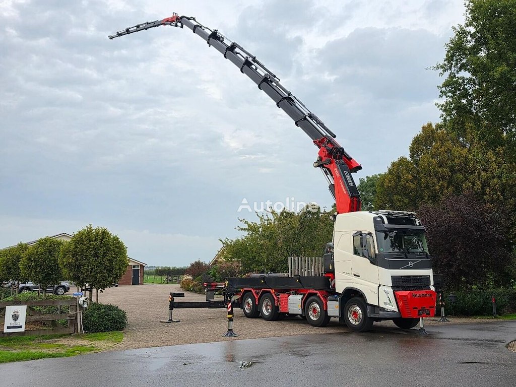 Volvo FH540 8x2 CRANE TRUCK FASSI 1450 TECHNO (145TM) JIB WINCH TOP! T kamion platforma