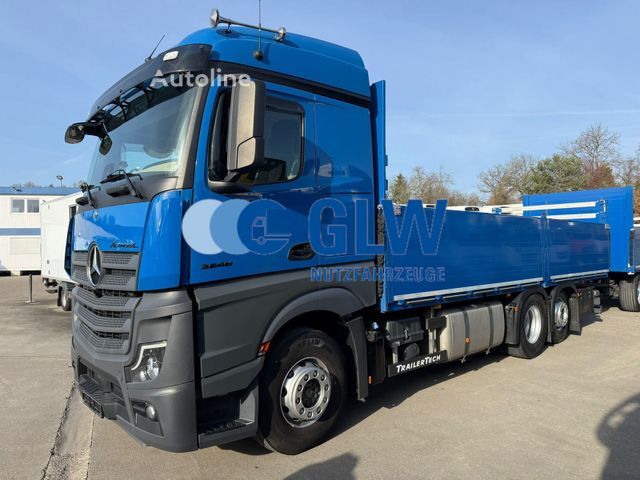 Mercedes-Benz ACTROS 2548 L Pritsche 7,30 m offen+RETARDER ÖL kamion s ceradom