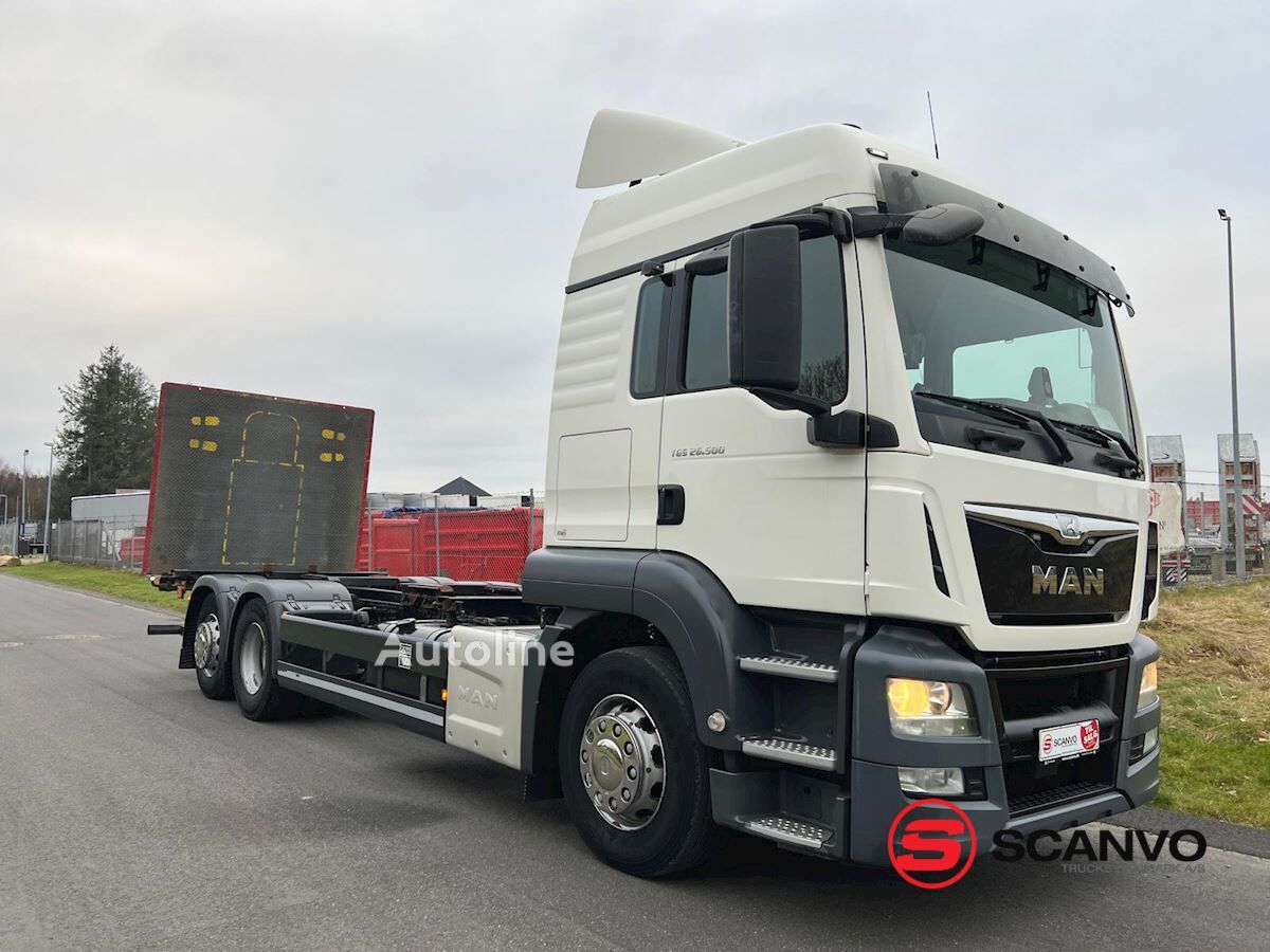 MAN TGS 26-500 vozilo za prevoz kontejnera
