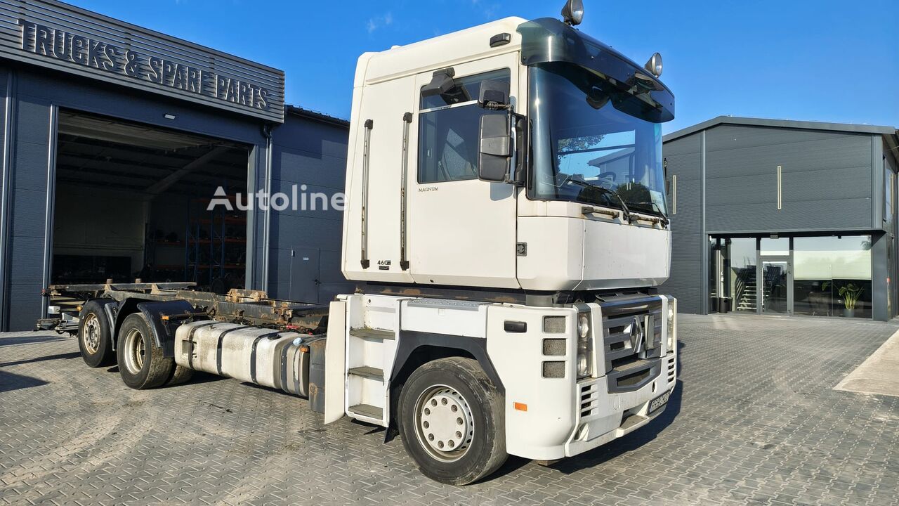 Renault MAGNUM 460 AUTOMAT BDF vozilo za prevoz kontejnera