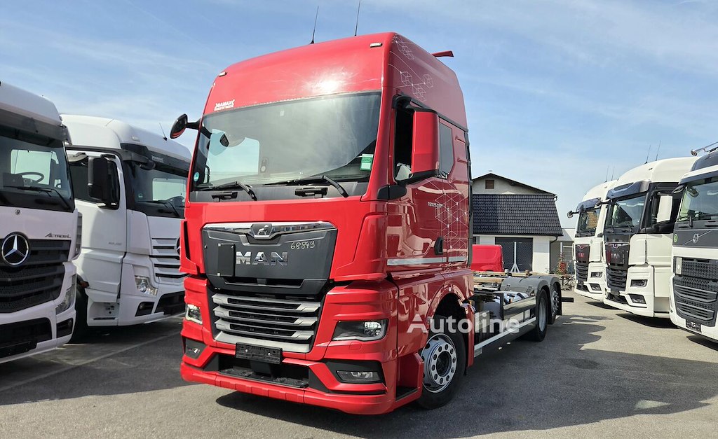 MAN TGX 26.510 LL vozilo za prevoz kontejnera