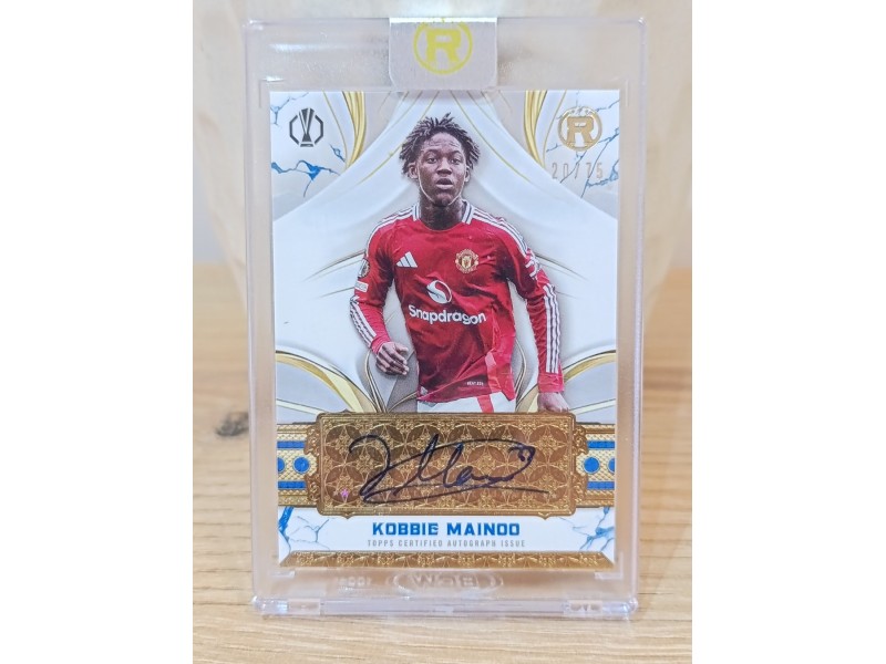 Topps Reverence auto Mainoo 75