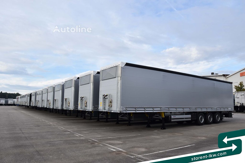 Nova Schmitz Cargobull Standard Megatrailer Varios Bordwand MIETE poluprikolica sa kliznom ceradom