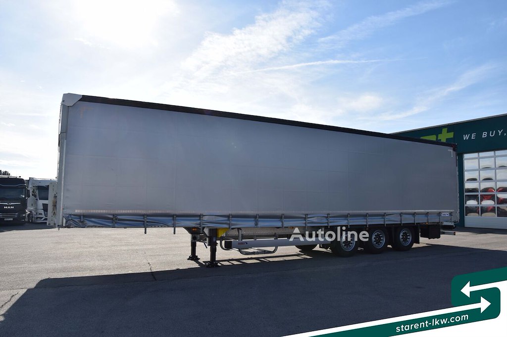 Nova Schmitz Cargobull Varios Hubdach Liftachse XL-Zertifikat Multilock MIETE poluprikolica sa kliznom ceradom