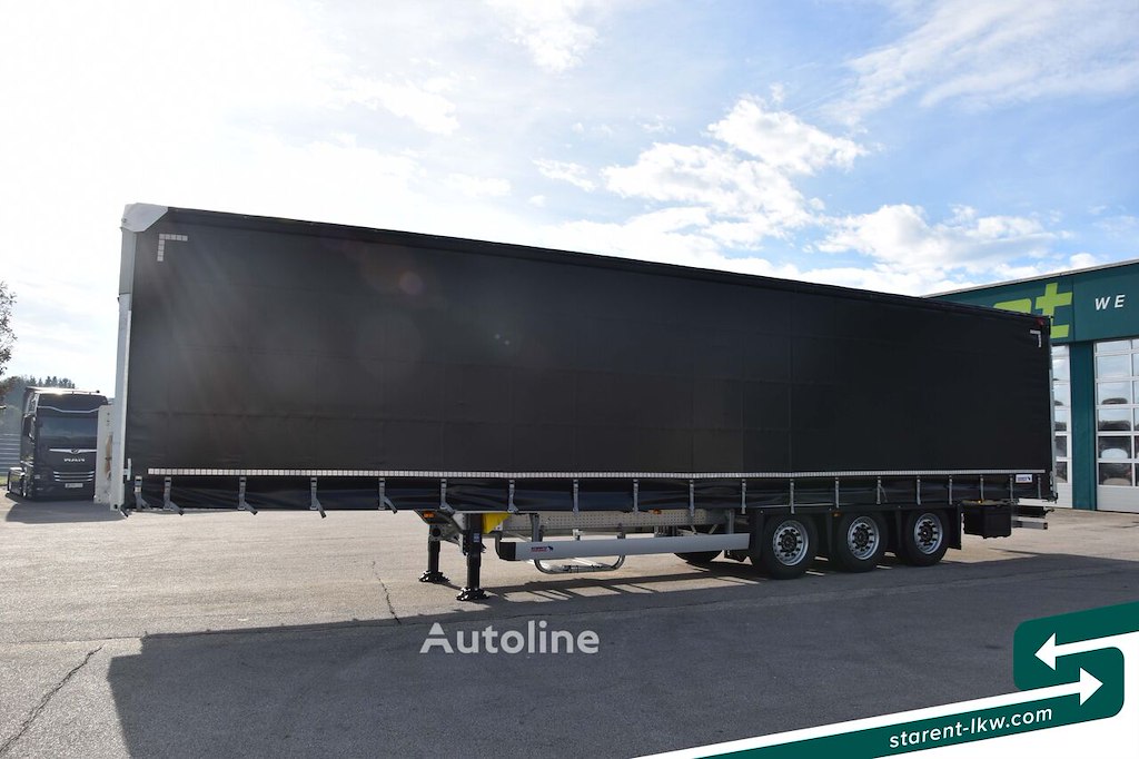 Nova Schmitz Cargobull Varios Hubdach Liftachse XL-Zertifikat Multilock MIETE poluprikolica sa kliznom ceradom