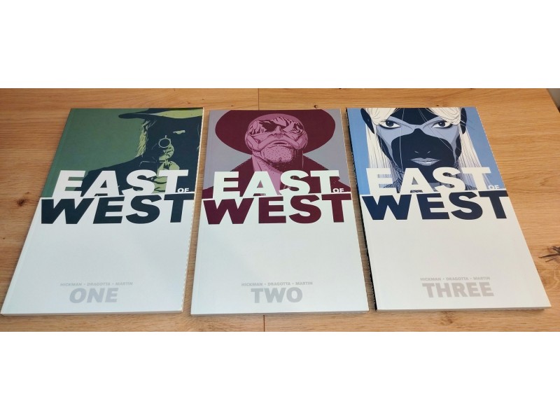 East of West Vol.1-3 TPB (Image Comics - NOVO)