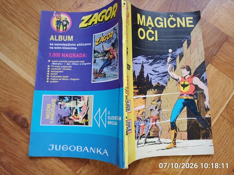 ZLATNA SERIJA BROJ 828, MAGIČNE OČI