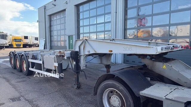 Groenewegen 20 CCZ 10 27 20CCZ 10 27,tankcontainer chassis, gooseneck,BPW,TÜ poluprikolica za prevoz kontejnera