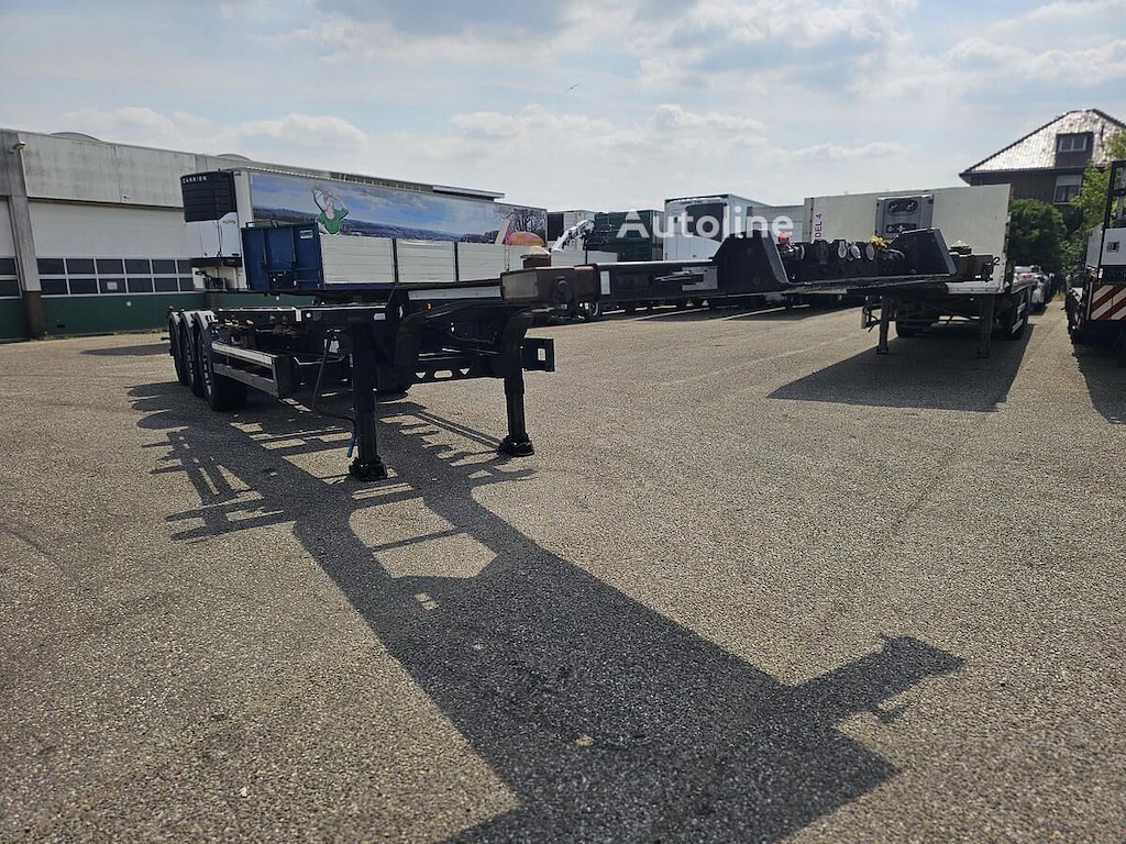 Kögel PORT 40 SIMPLEX 20./ EXTENDIBLE/SAF DISC. poluprikolica za prevoz kontejnera