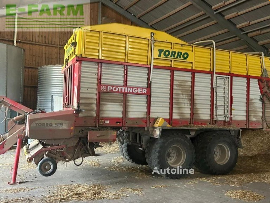 Pöttinger torro 5700 l autocut cisterna silos