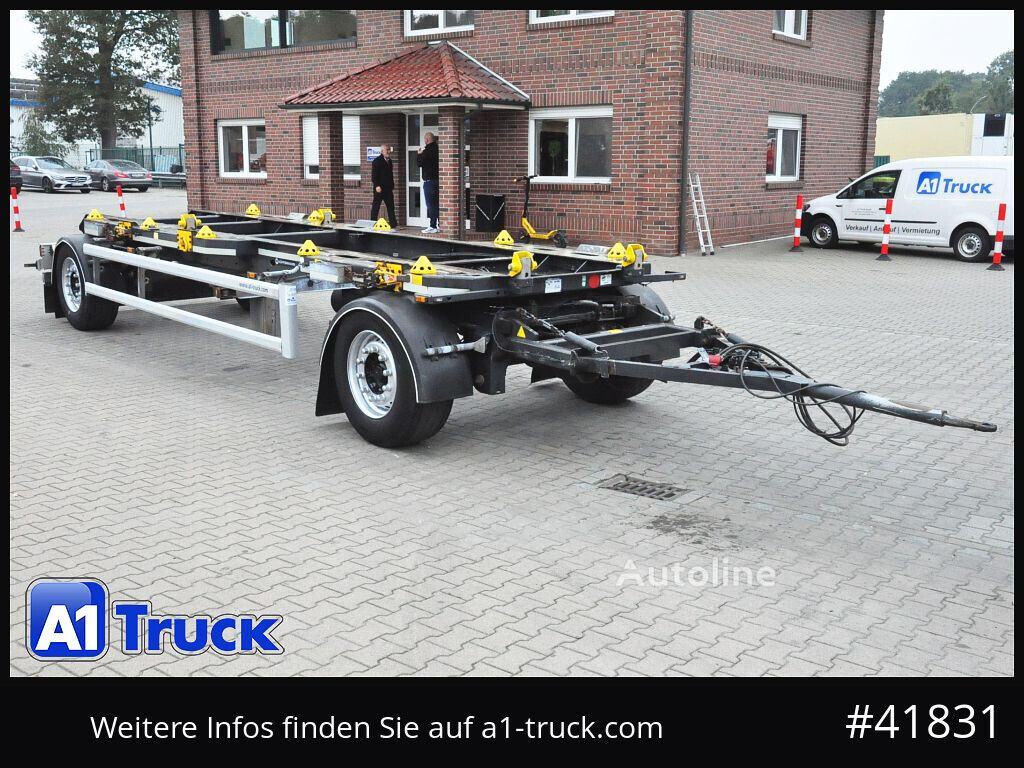 Hüffermann HMA 18.76 L , Absetzer, Safety-Fix Frontbeladung prikolica za kontejnere