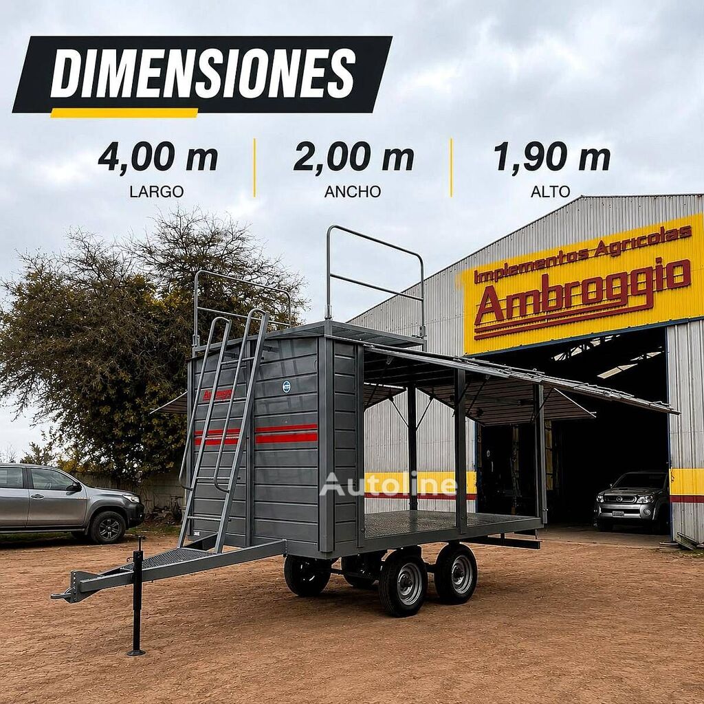 Nova Acoplado Taller Balancín para Drone Ambroggio prikolica furgon