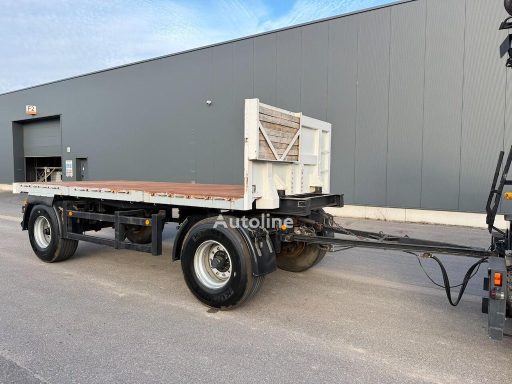 ATM AKF 20/1 - 2-AXLE TRAILER - AIR SUSPENSION - BPW AXLES - INSPECT prikolica platforma