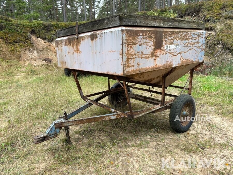 Prodaje se Spannmålskärra/spannmålscontainer Herborg prikolicu za prevoz zrna na aukciji