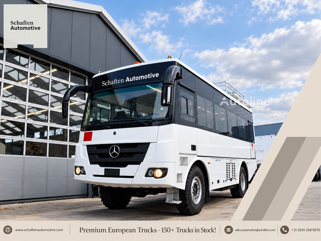 Novi Mercedes-Benz Atego 1725 4x4 | Mining | Passengerbus | Coach turistički autobus