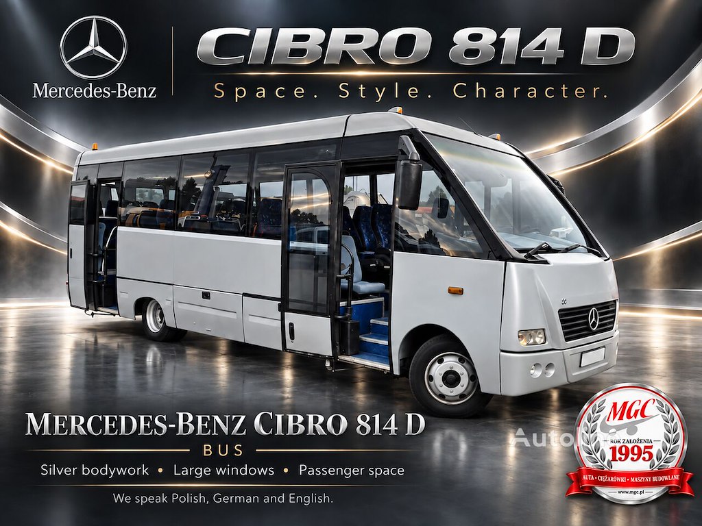 Mercedes-Benz Mediano - Cibro - Vario - 814d - Service! prigradski autobus
