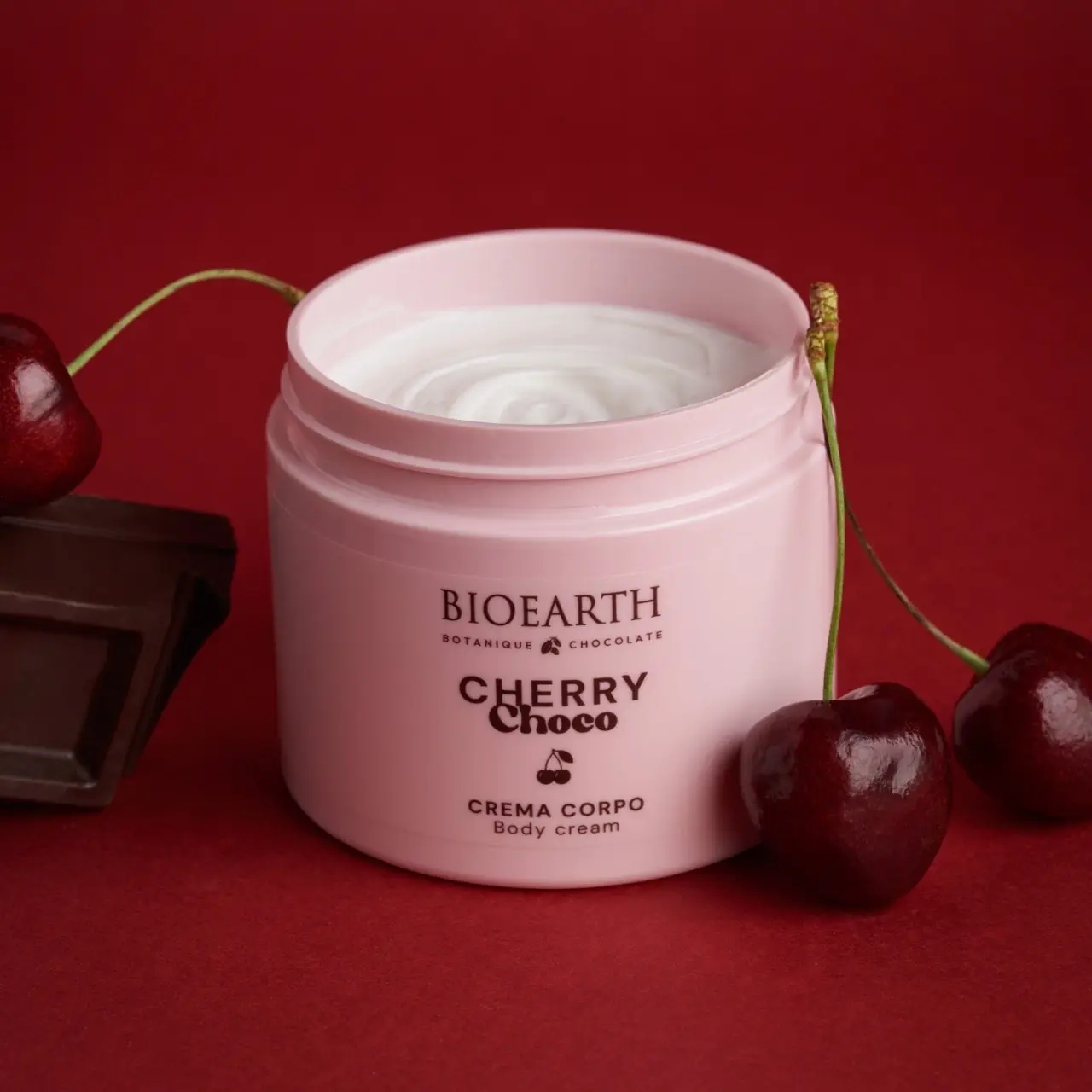 Krema za telo Trešnja/Čoko 300ml - BIOEARTH Chocolate Botanique