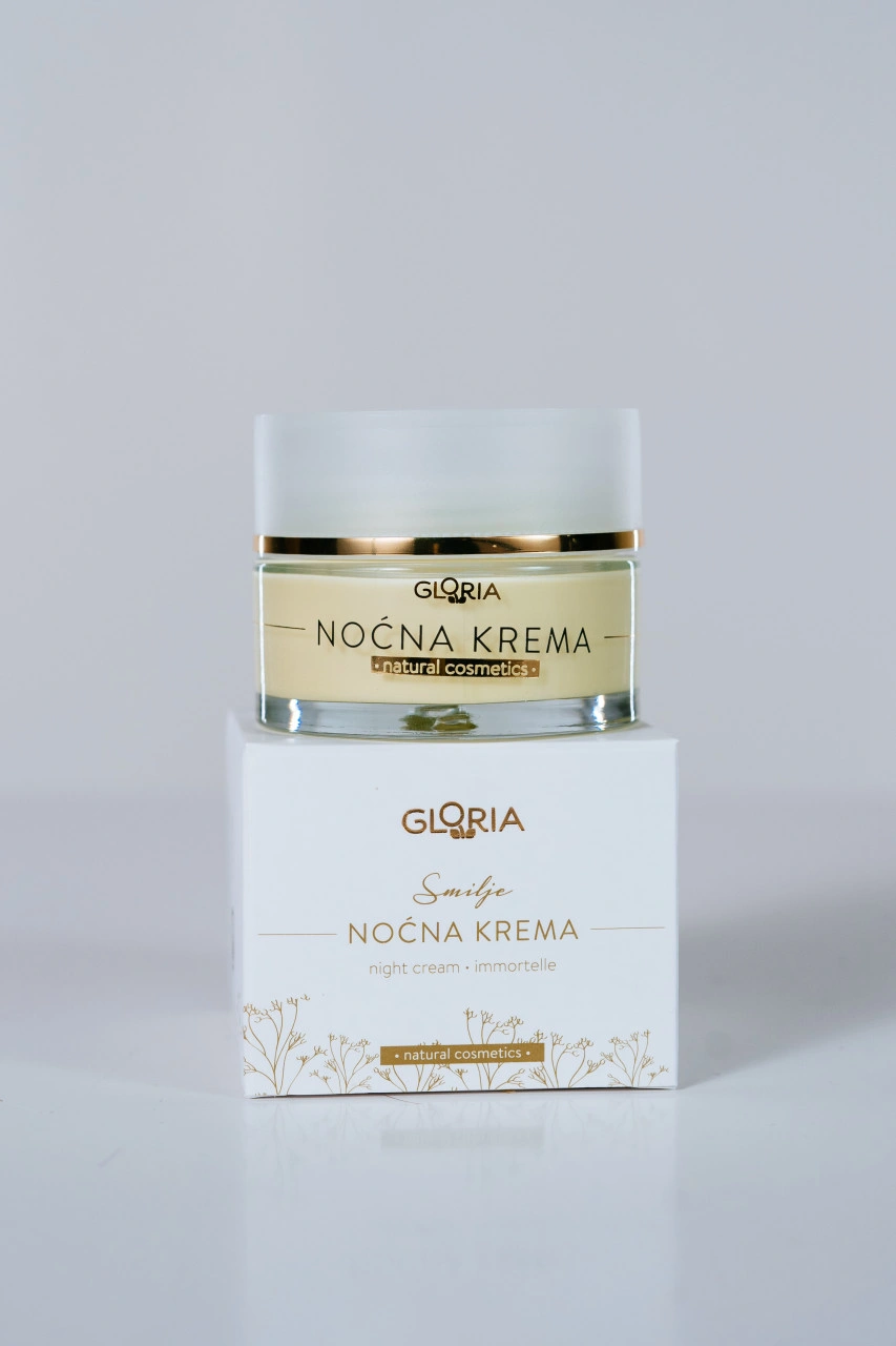 Prirodna noćna krema smilje 50 ml - GLORIA