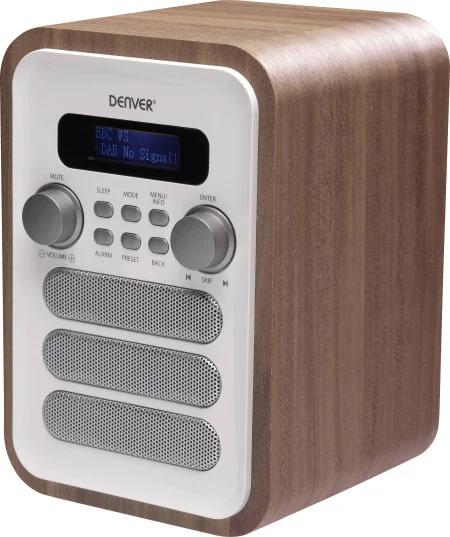 Denver DAB-48 radio FM white