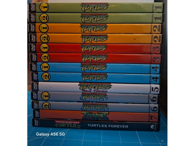 Nindza kornjace 2003-2009 na DvD disku