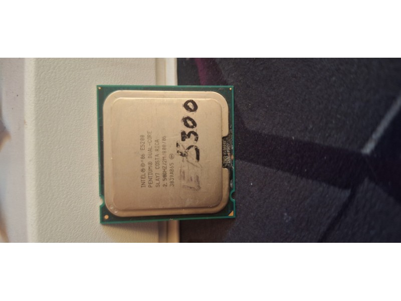 Intel Pentium Dual-Core E5200