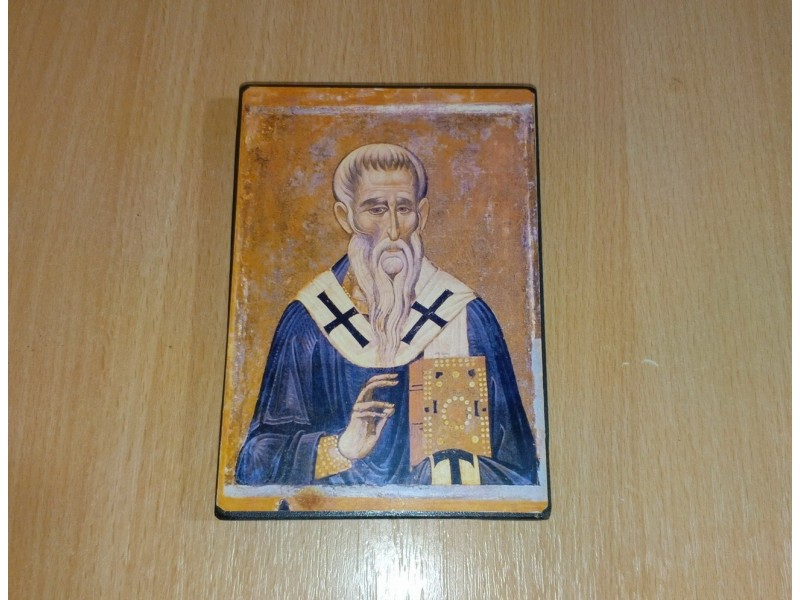 Ikona Sveti Alimpije Stolpnik - (13 x 9cm)