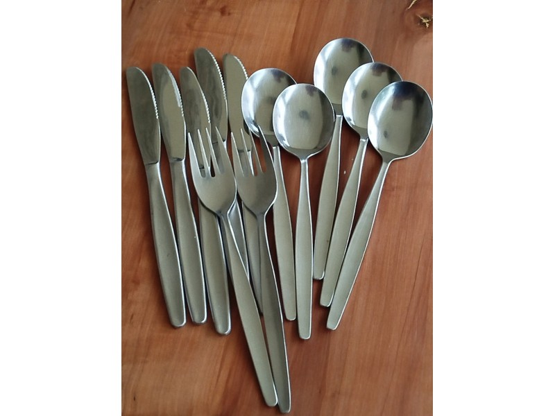 ROSTFREI Stari escajg - INOX- 12 delova