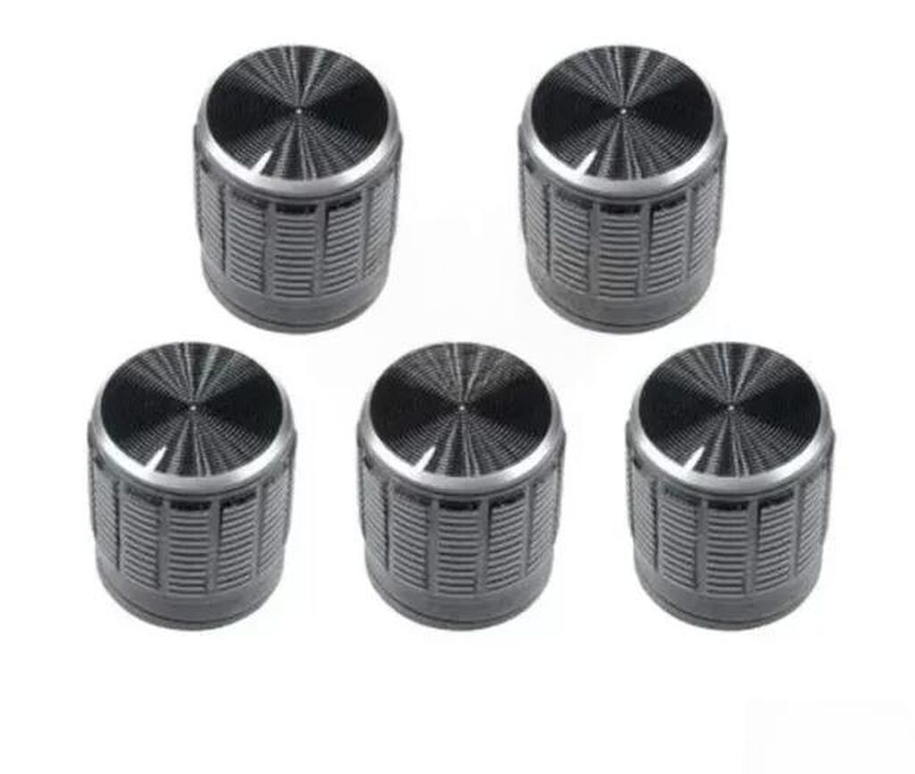 KAPICE ZA POTENCIOMETRE - ALUMINIJUMSKE | Aluminijumske kapice za