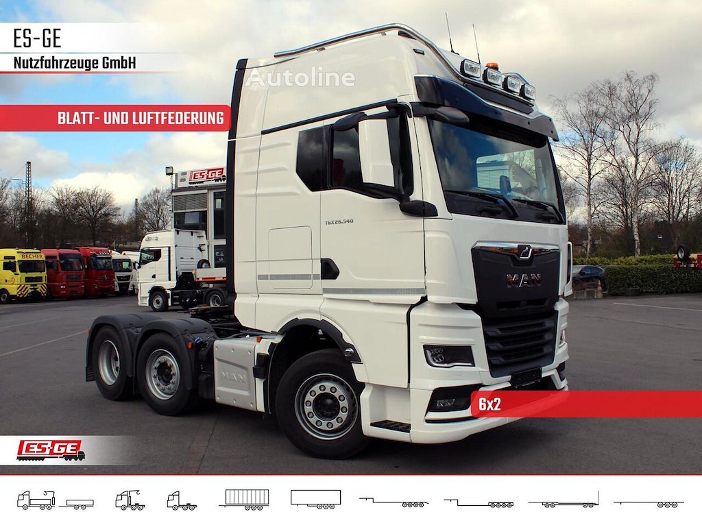 Novi MAN TGX 26.540 tegljač