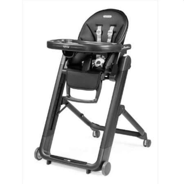 PEG PEREGO Siesta Follow Me hranilica – True Black crna