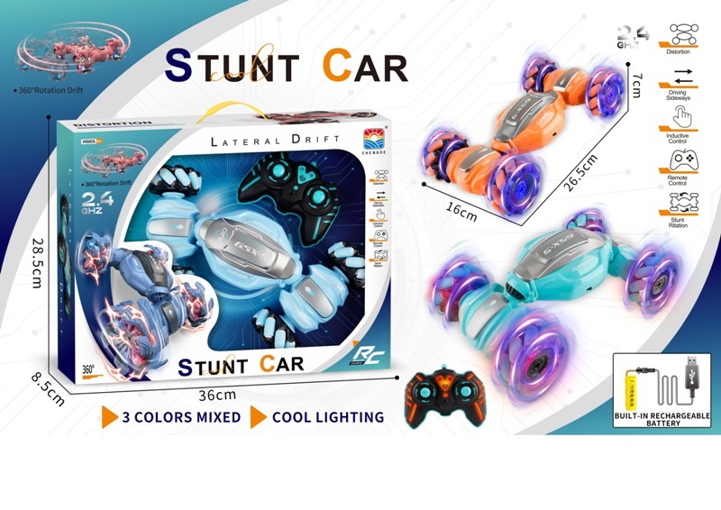 Akrobatski auto na R/C sa svetlima