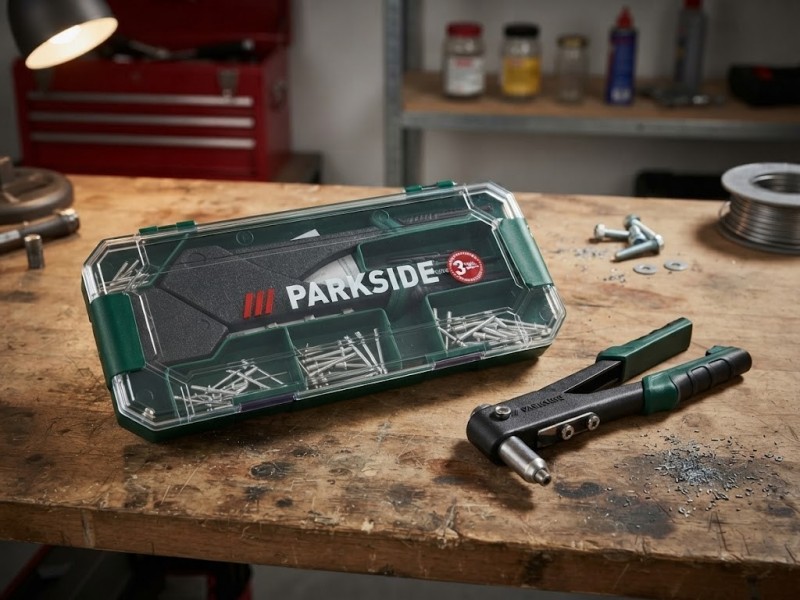 Parkside klešta za pop nitne set 70 delova