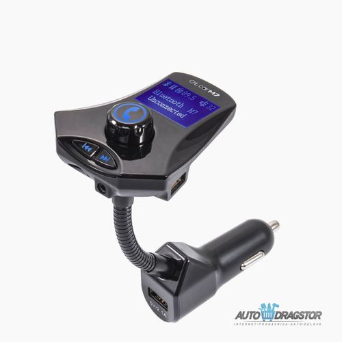 FM transmiter za auto sa Bluetooth 5.0 i 3 USB ulaza, MP3/WMA
