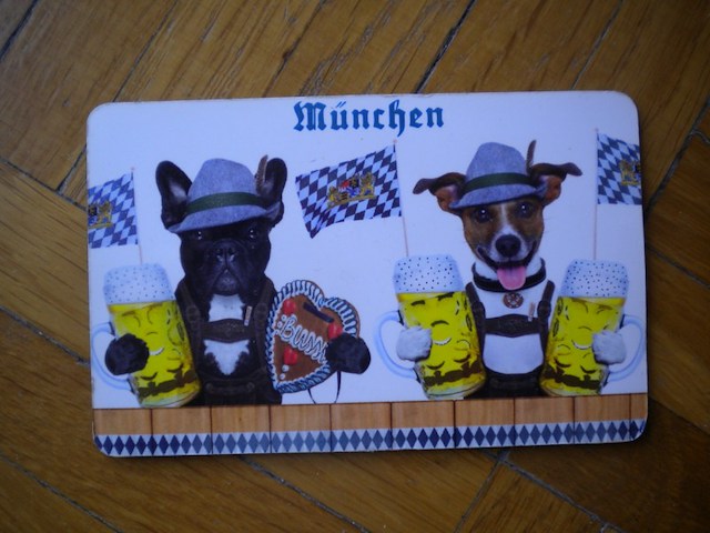 MINHEN MUNCHEN, magnet za frizider (5)